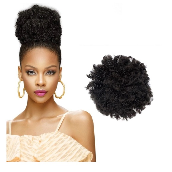 Darling | Hair | New Darling Afro Puff Pony X Pack Color 1b Bundle Of 2 ...